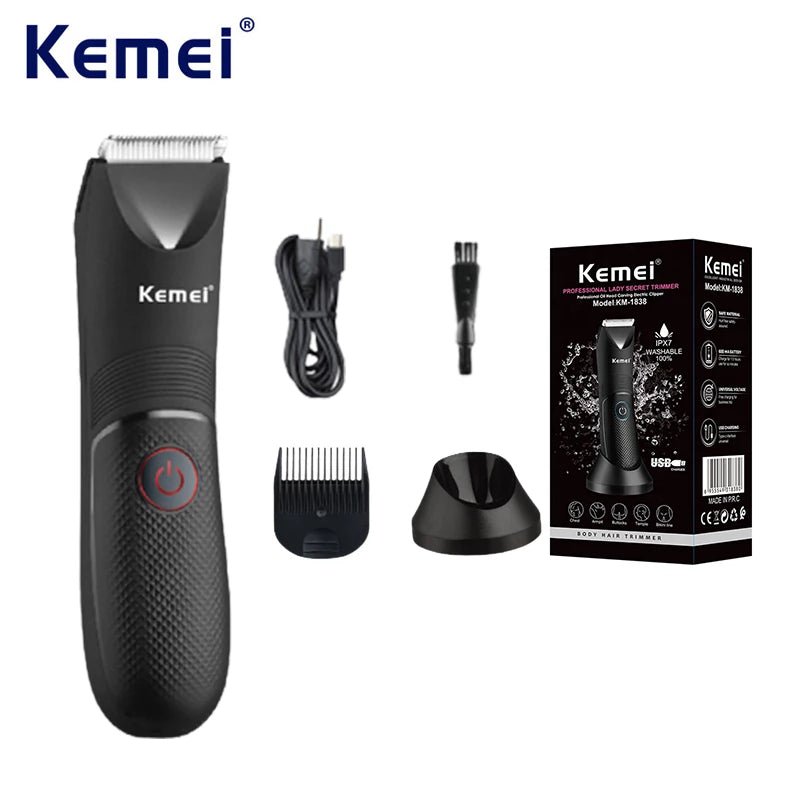 Kemei Professional Lady Secret Trimmer KM-1838 - Black
