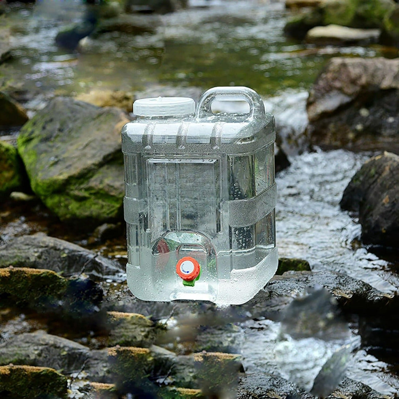 Outdoor Water Tank With Tap 15Ltr