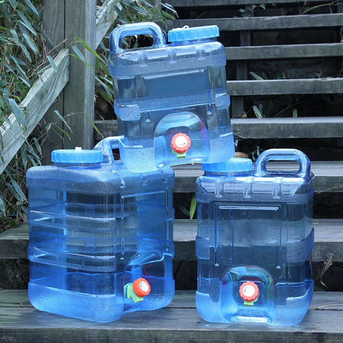 Outdoor Water Tank With Tap 15Ltr