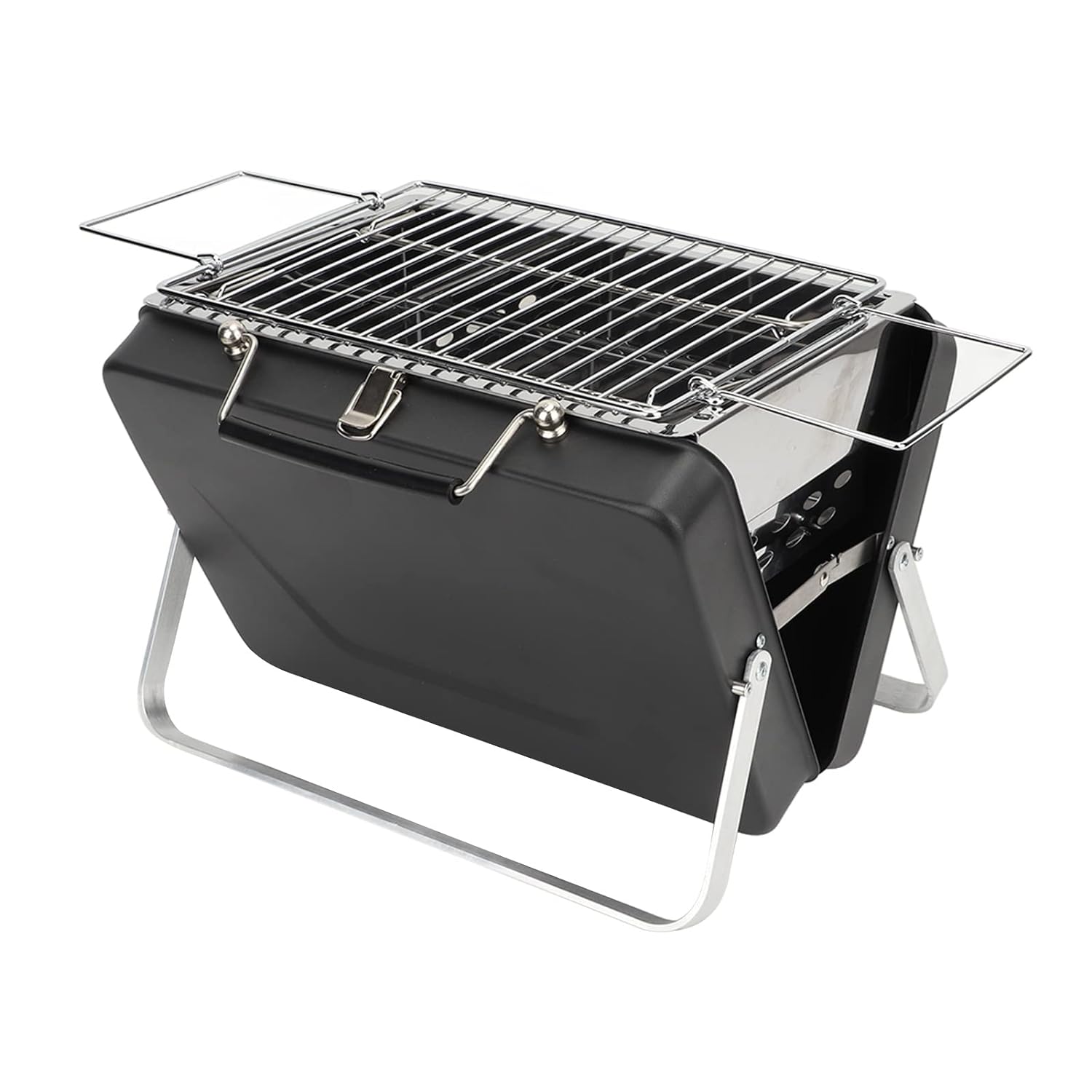 Portable Charcoal BBQ Grill - Black