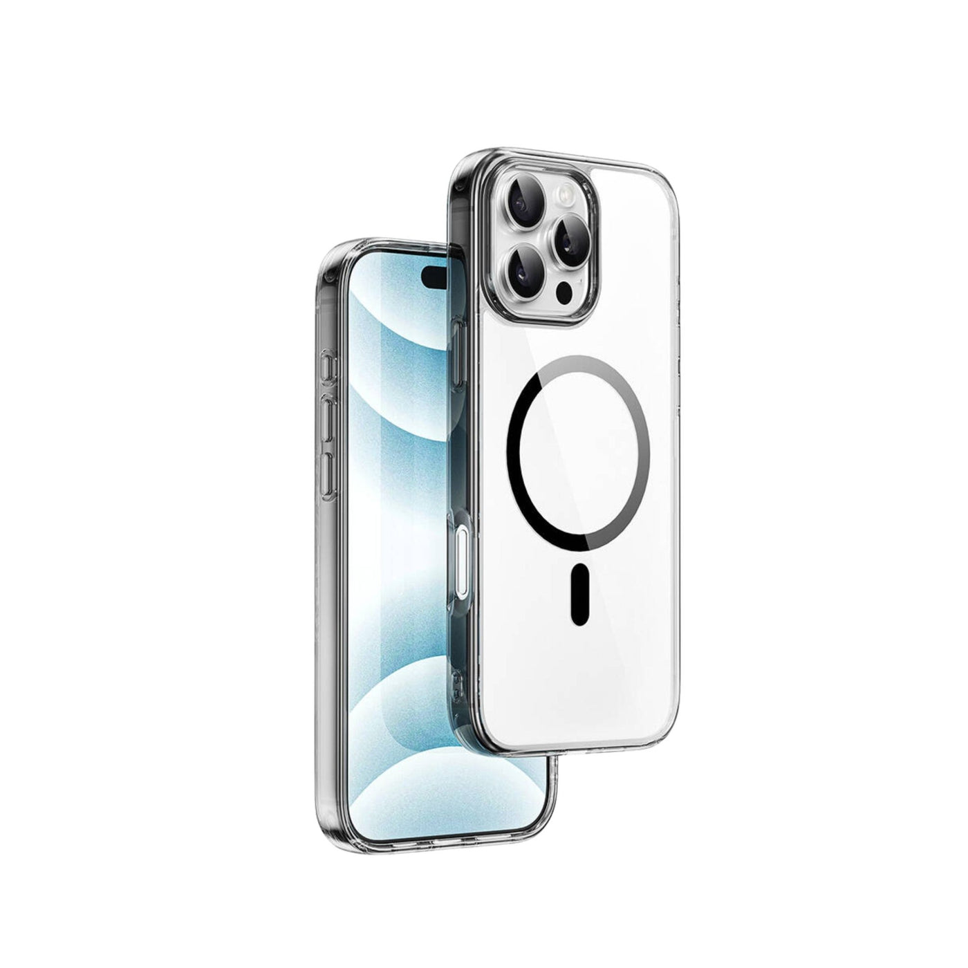 WIWU Magsafe iShield pro for iPhone 16 Pro Max Transparent - Black